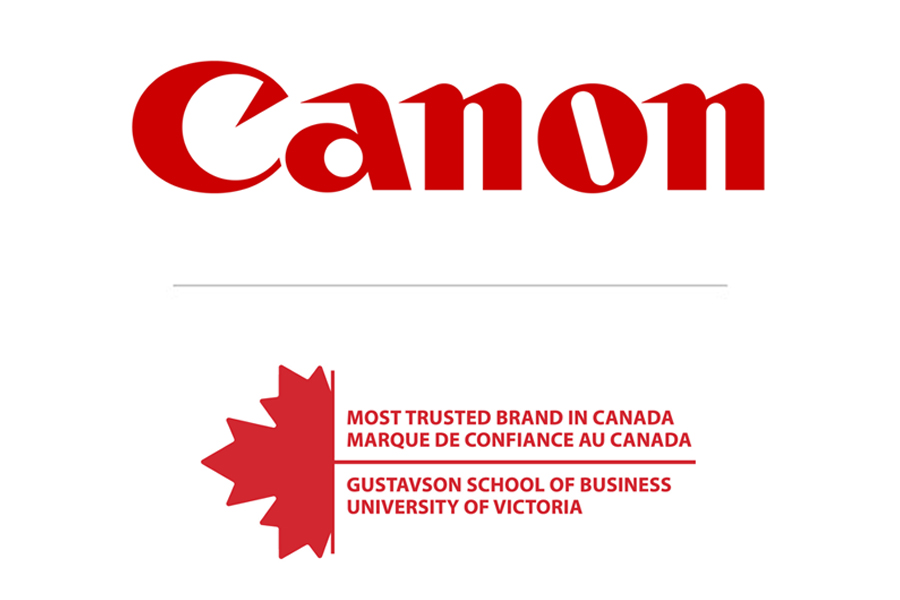 Canon Recognized as One of Country’s Most Trusted Brands